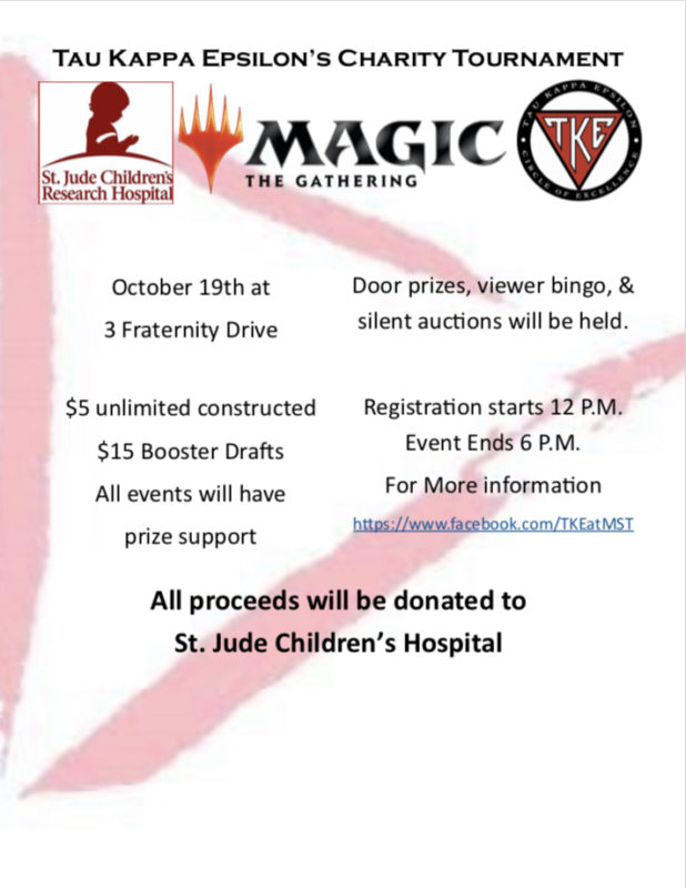 Missouri S&T – eConnection – Magic the Gathering charity event
