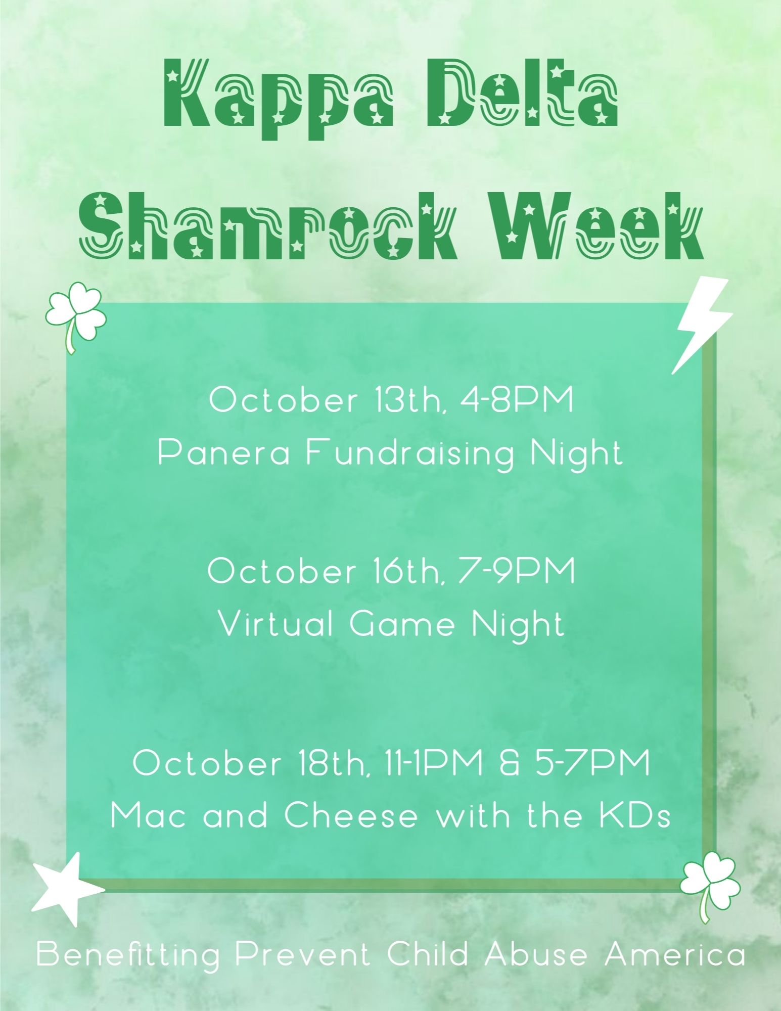 Missouri S&T – eConnection – Kappa Delta Shamrock Week