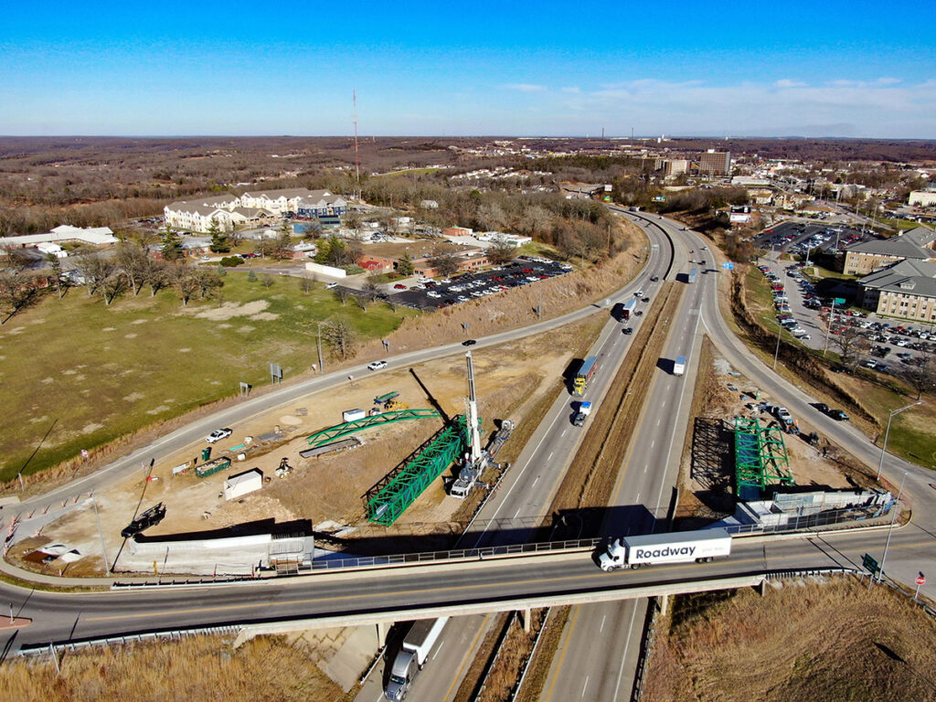 Missouri S&T – eConnection – Update: Pedestrian bridge construction to ...