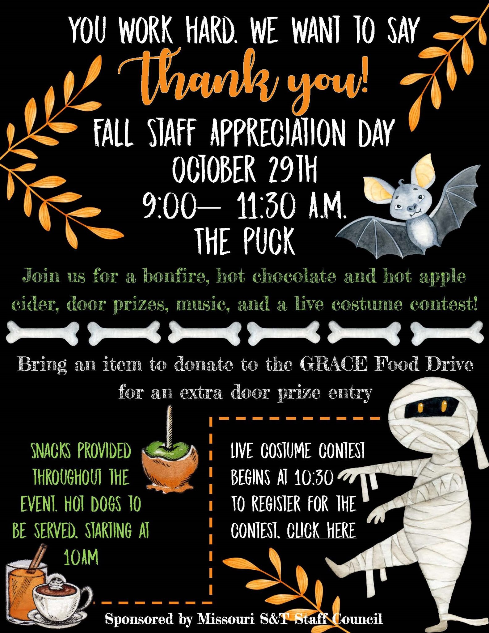 Missouri S&T – eConnection – Staff Council to host bonfire, costume ...