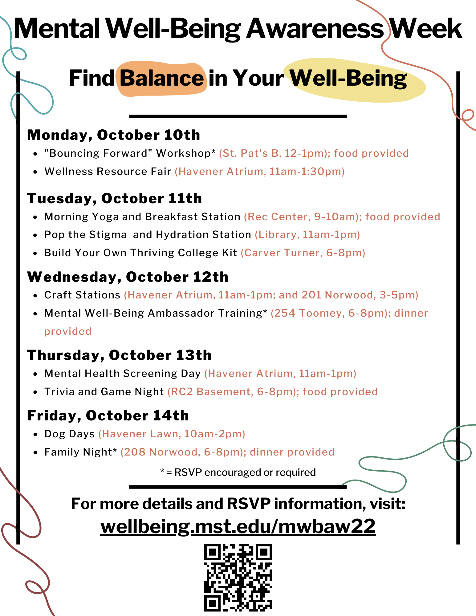 Missouri S&T – eConnection – Mental Well-Being Awareness Week: 10/10 ...