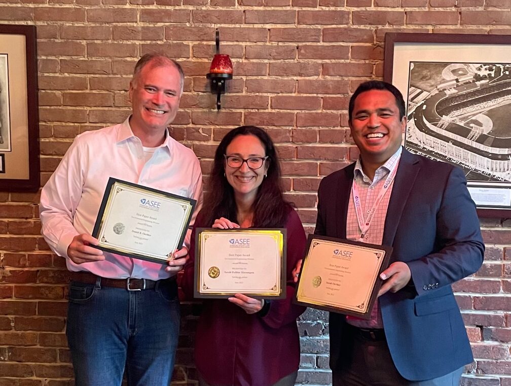 Missouri S&T – eConnection – Oerther recognized with best paper award