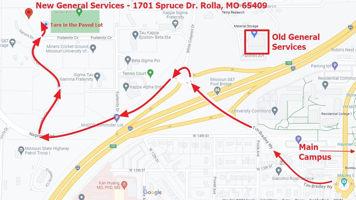 Missouri S&T – eConnection – General services, visit our new location