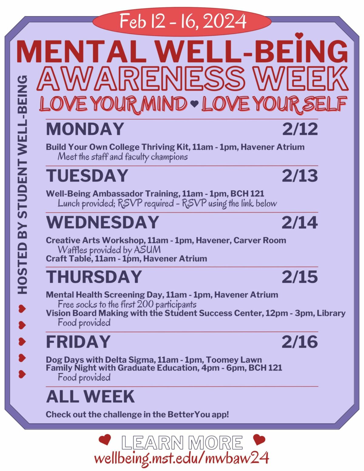 Missouri S&T – eConnection – Mental Well-Being Awareness Week