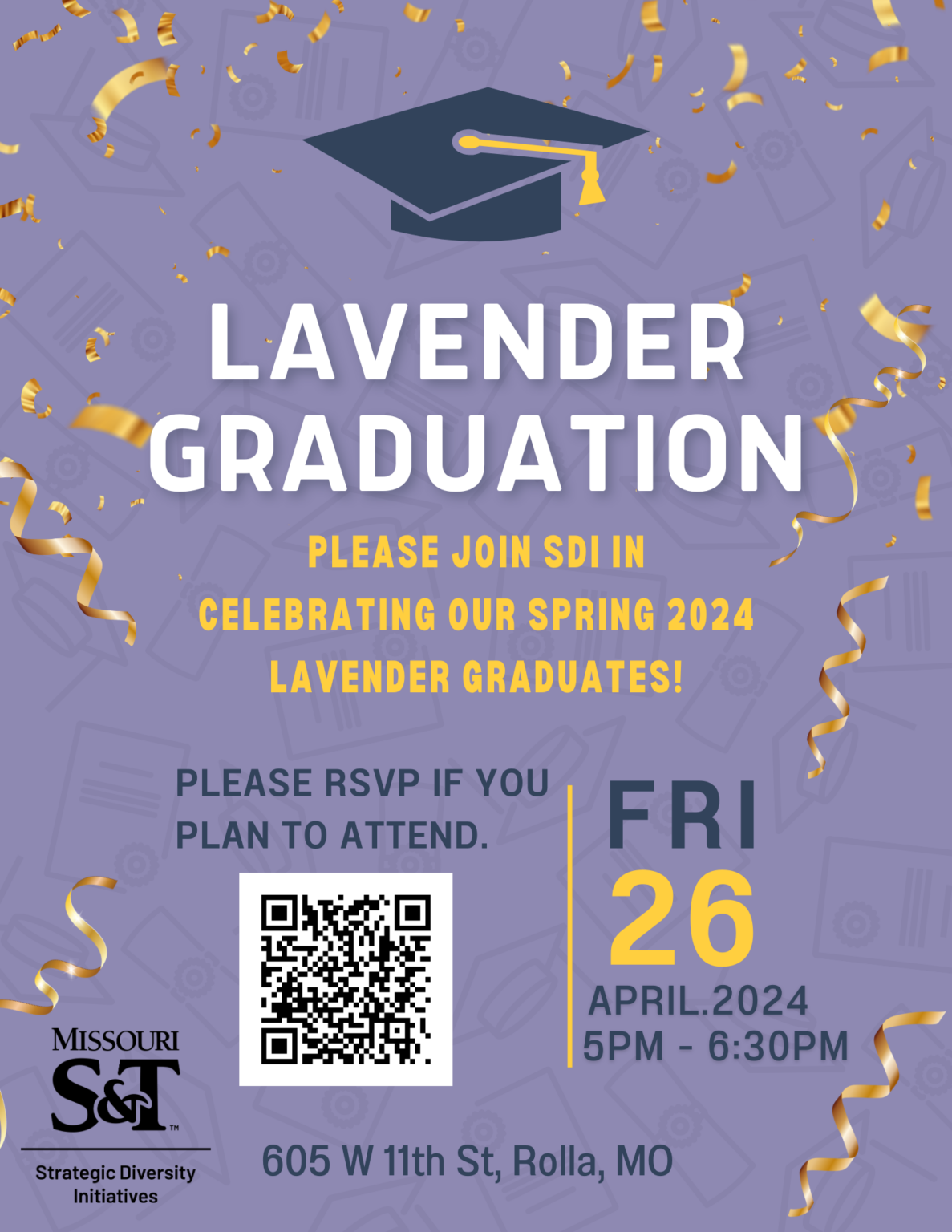 Missouri S&T – eConnection – Join SDI for Lavender Graduation