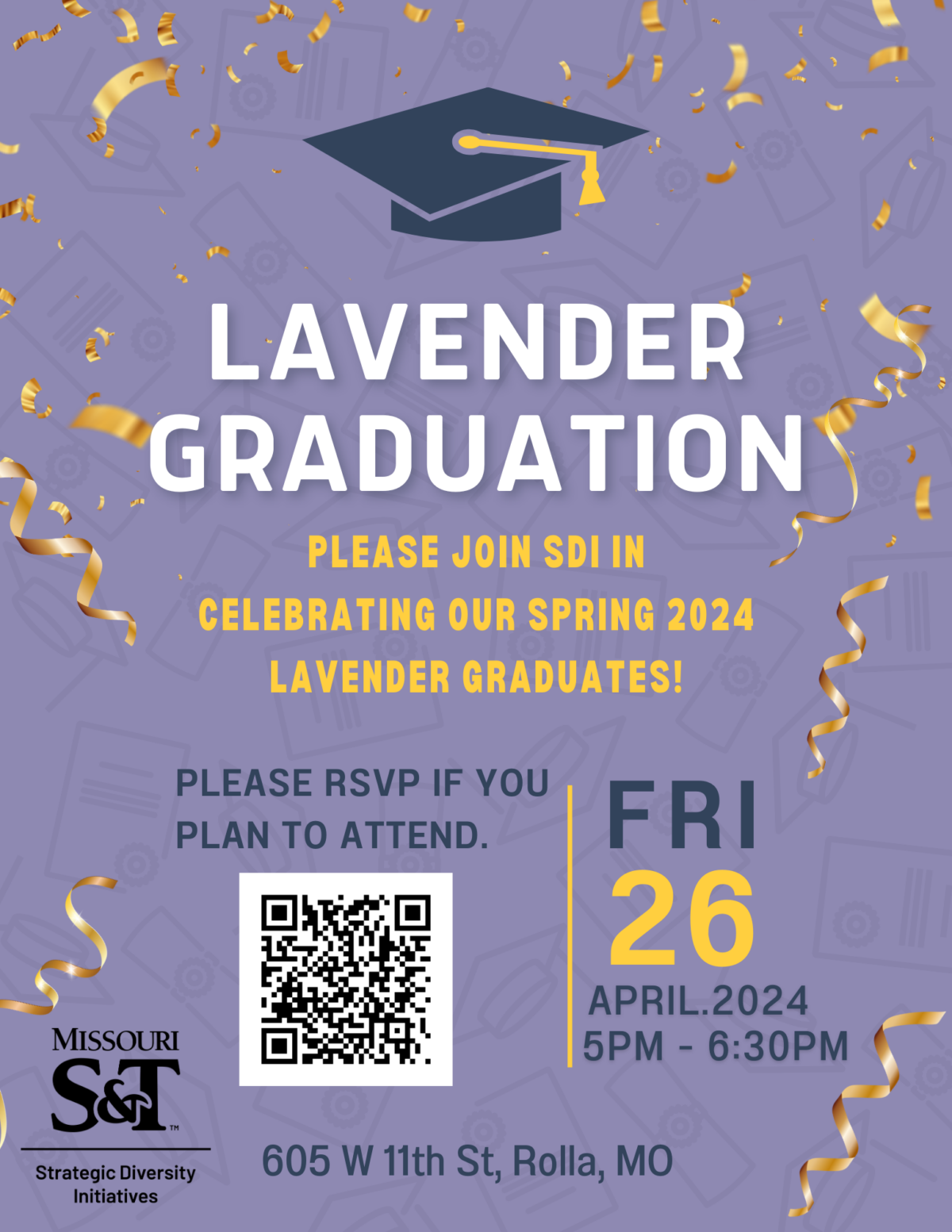 Missouri S&T – eConnection – Join SDI for Lavender Graduation