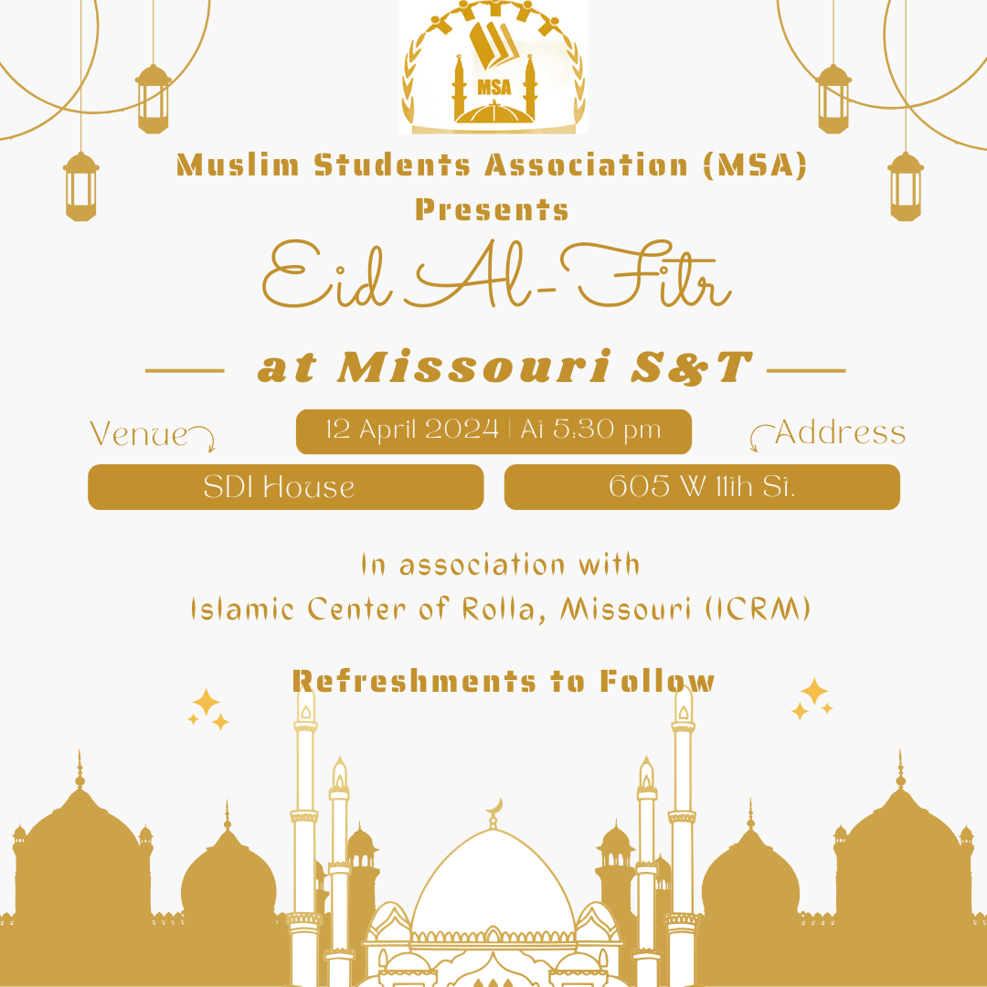 Missouri S&T – eConnection – Celebrate Eid Al-Fitr with Muslim Students ...