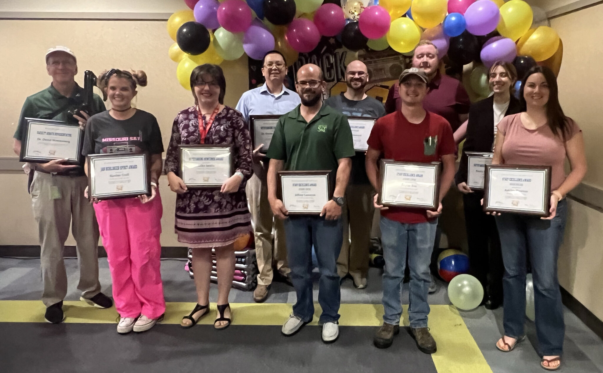 Missouri S&T – eConnection – Ten honored at Staff Day awards ceremony
