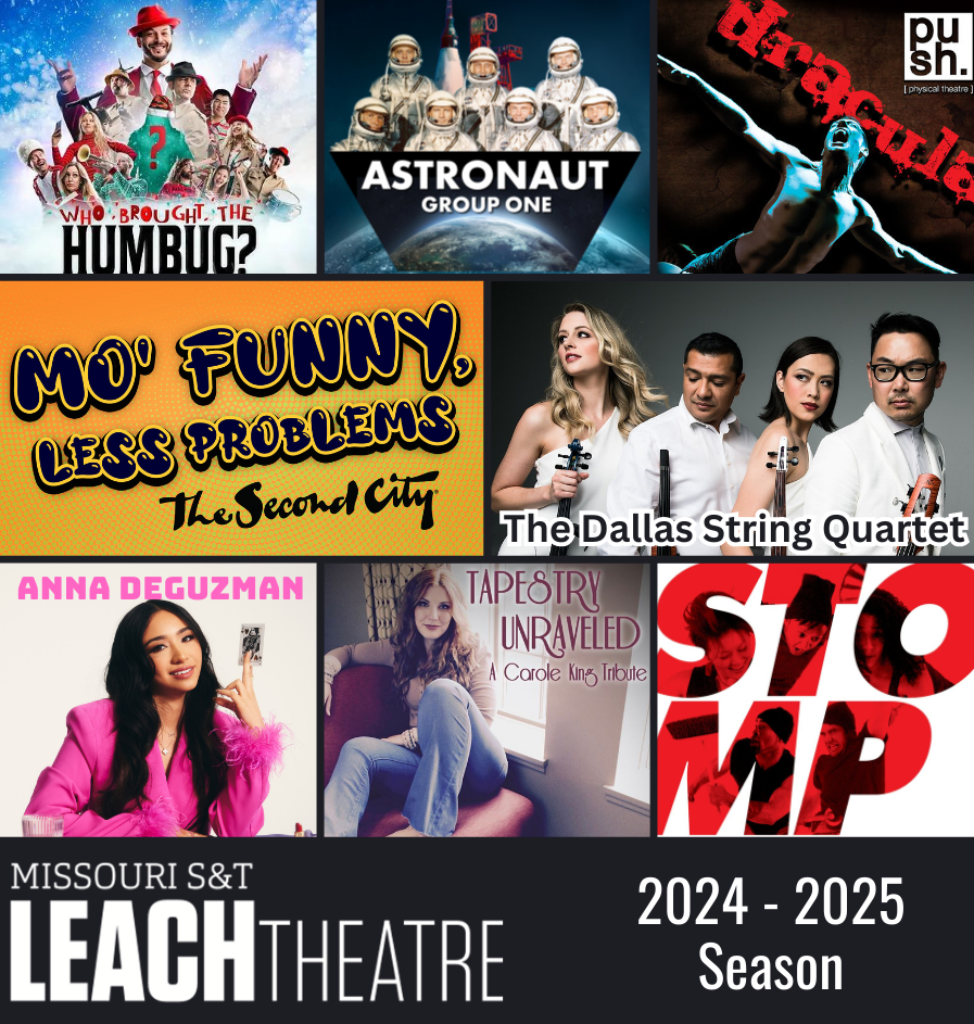 Missouri S&T – eConnection – Leach Theatre announces 2024-2025 season ...