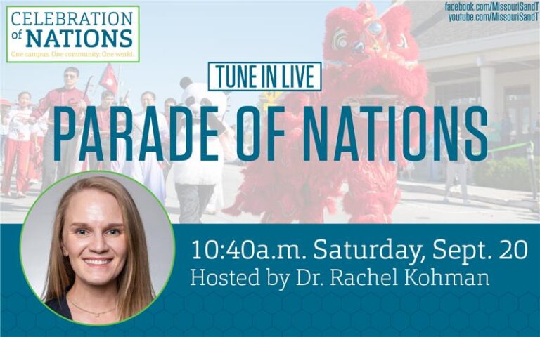 Missouri S&T – eConnection – Watch the Parade of Nations livestream